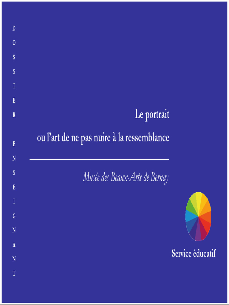 Dossier pédagogique sur le portrait | PDF | Portrait | Art
