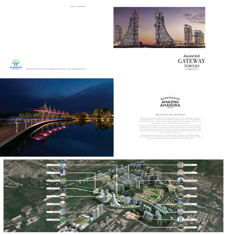 Amanora Gold Towers 44 45 and 46 Brochure | PDF | Buildings And Structures