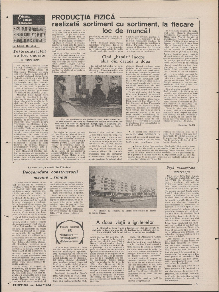 A Doua Viata A Igniterelor 1984 | PDF