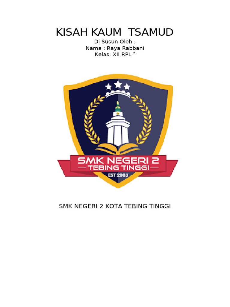 KISAH KAUM SAMUD | PDF