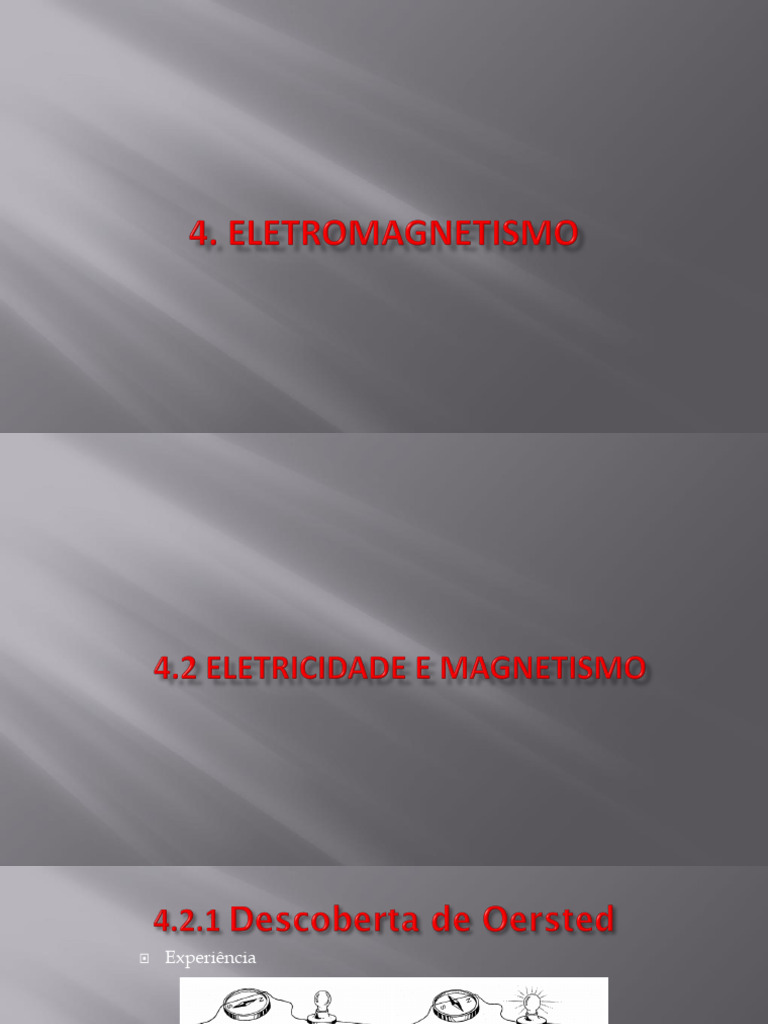 Eletricidade e Magnetismo | PDF