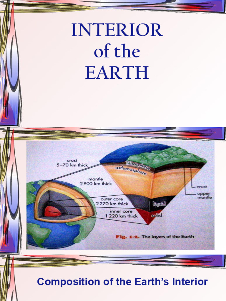 Interior of The Earth | PDF | Plate Tectonics | Earth