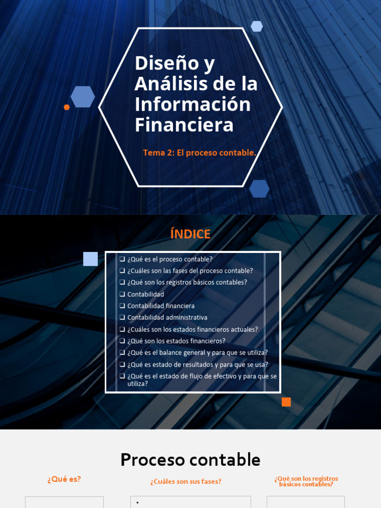 El Proceso Contable | PDF
