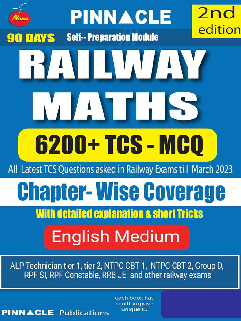 Demo-50-Railway-Maths-6200-TCS-MCQ-English-Medium-2nd-Edition-Pinnacle ... Demo-50-Railway-Maths-6200-TCS-MCQ-English-Medium-2nd-Edition-Pinnacle ...