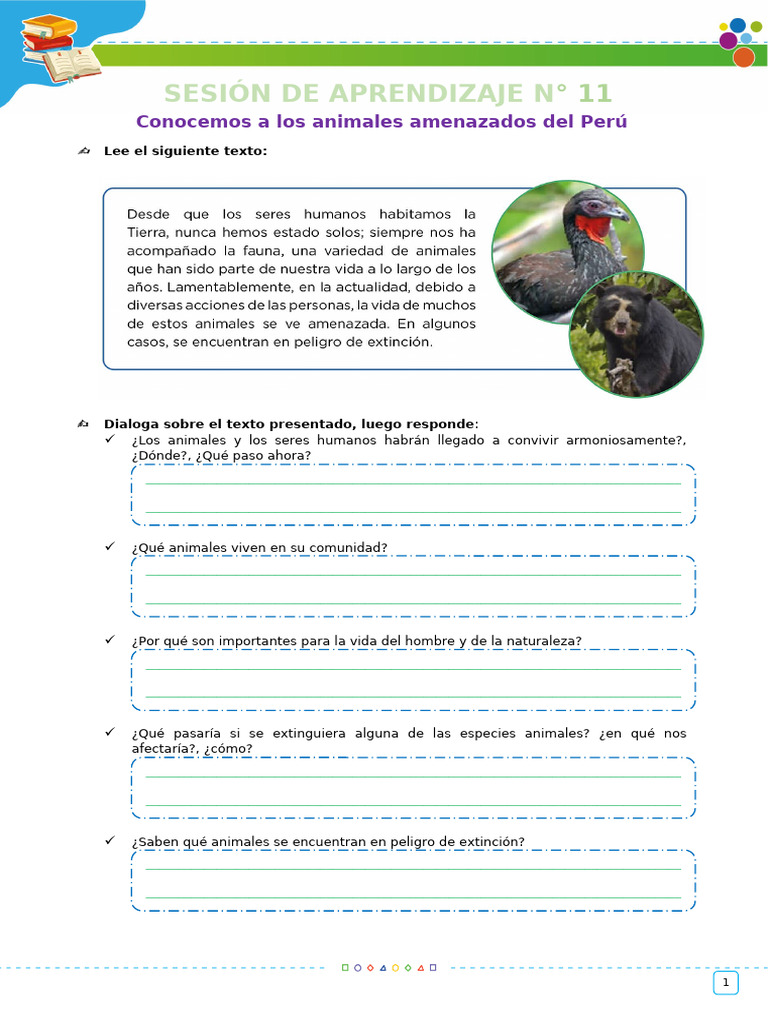 Anexo de Sesiones de Aprendizaje - EDA VII Semana 2 | PDF