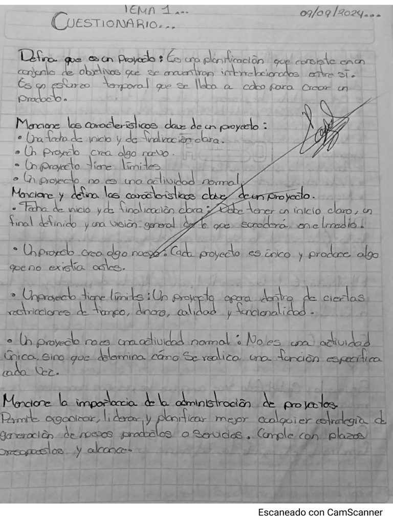 Actividad Extra Cuestionario Unidad 1 | PDF