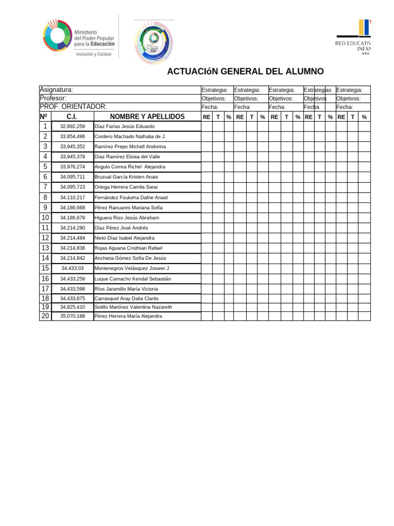 Agas. Formatos 2023 - 2024 | PDF