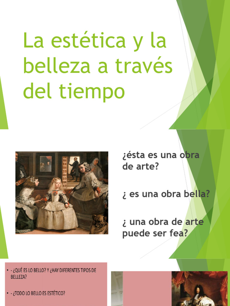 La Estética y La Belleza A Través Del Tiempo | PDF
