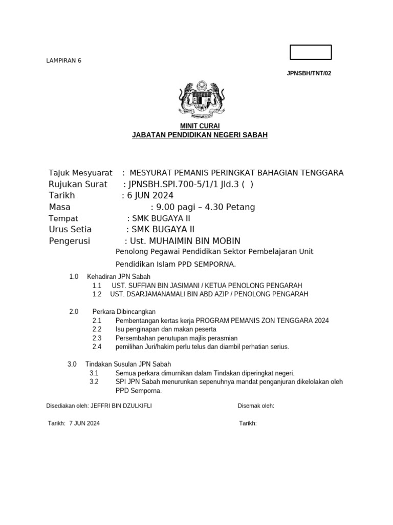 Minit Curai Edit | PDF