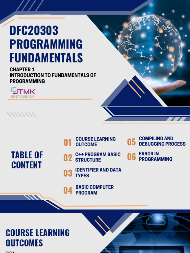 DFC20303 - Chapter 1 (Introduction To Fundamentals of Programming) | PDF