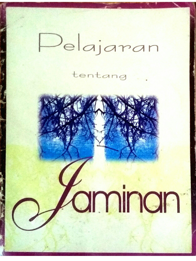 Buku Pelajaran Tentang Jaminan (PTJ) | PDF