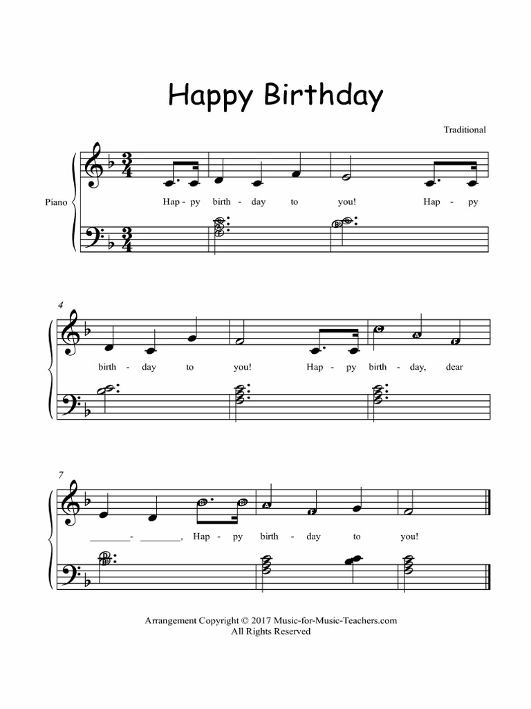 Happy Birthday | PDF