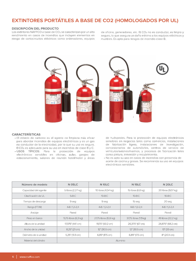 Extintores Catalogo | PDF