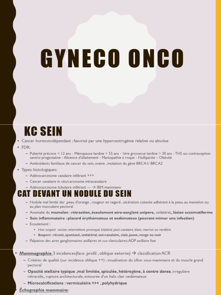 Gyn Onco | PDF