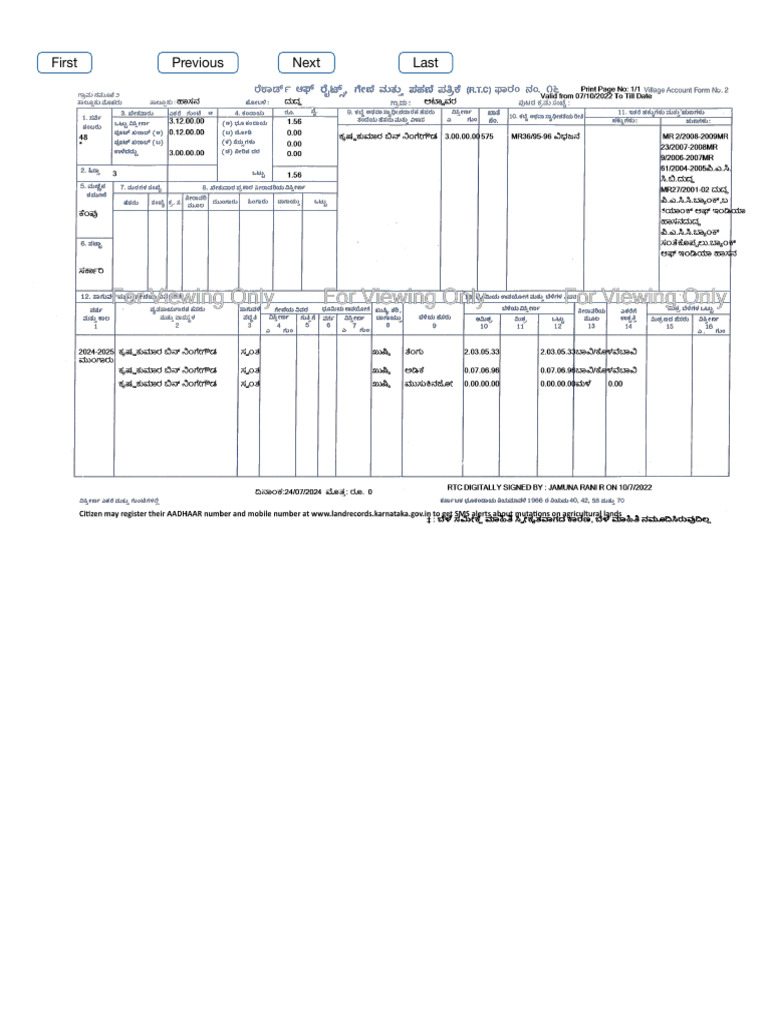 Attavara Land Krishnakumar | PDF