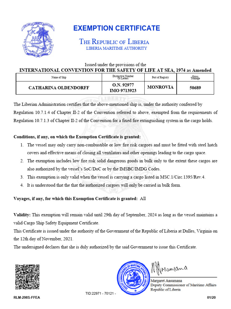 09 - Exemption Certificate | PDF