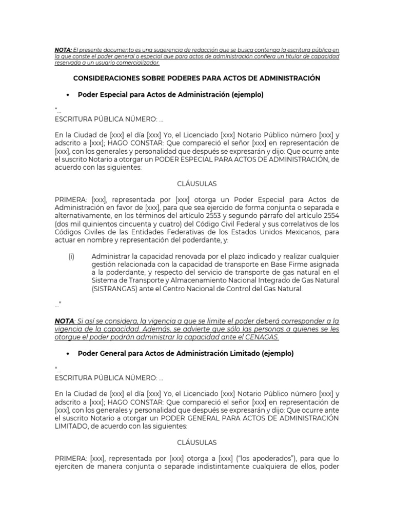 Ejemplo Poder PRC 2023 | PDF