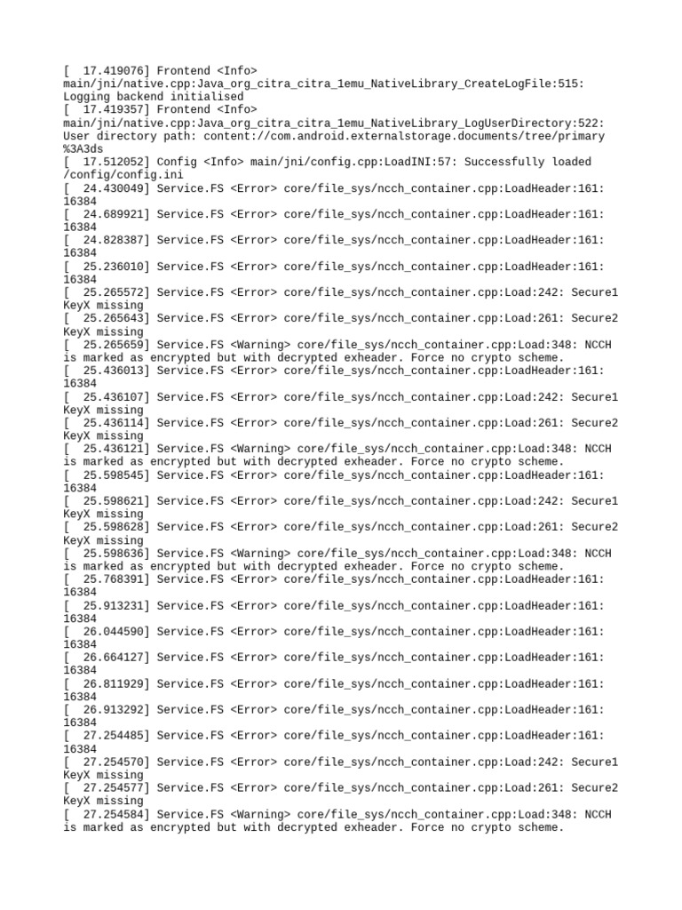 Citra Log - Txt.old | PDF | Encryption | Computers