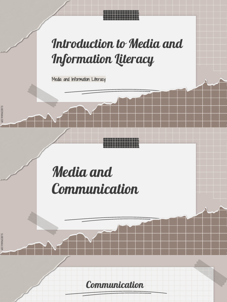 Introduction To Media and Information Literacy | PDF