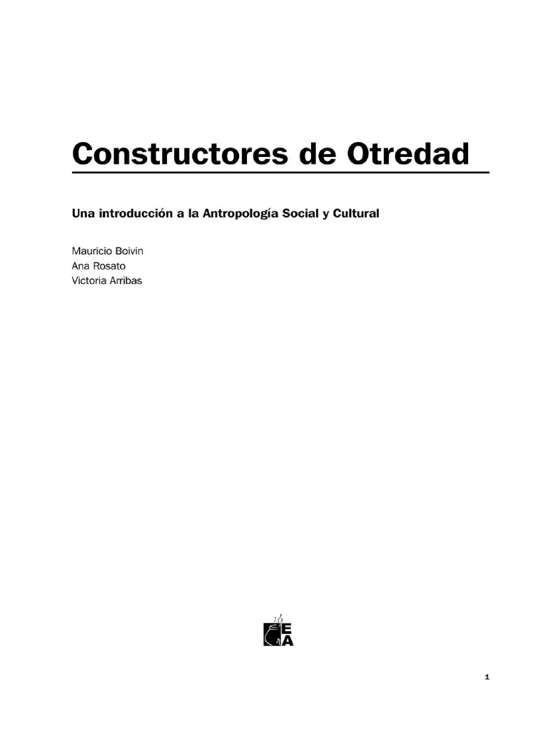 Boivin, Rosato, Arribas. Introducción, en Constructores.. | PDF