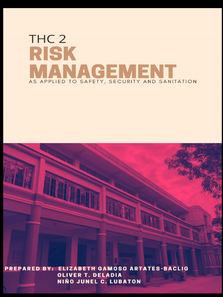 Risk Management Week 5 | PDF