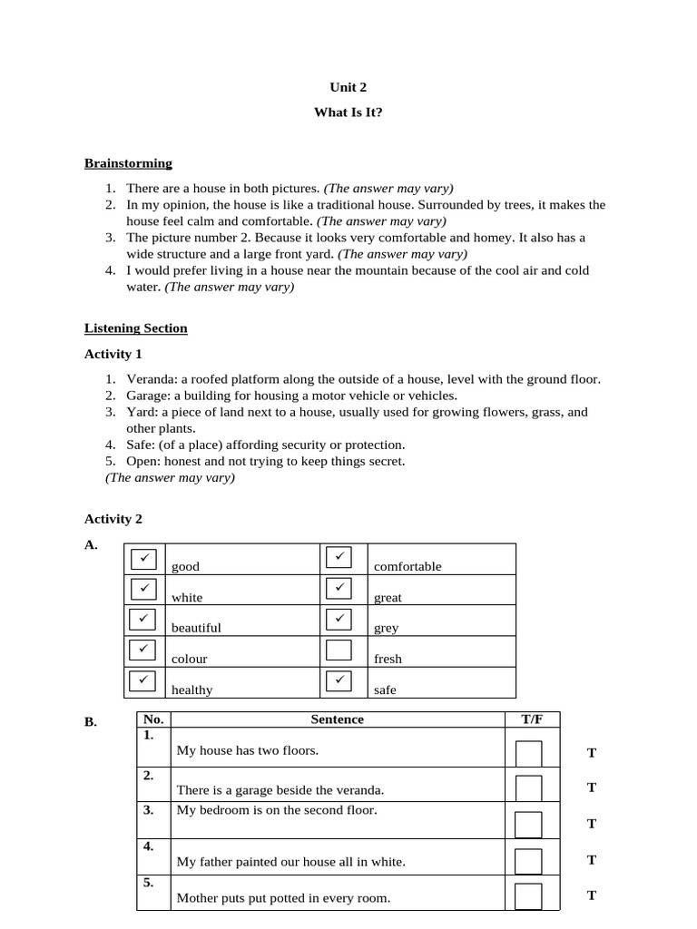 Kunci Jawaban Dan Pembahasan SPLASH SMK X - Unit 2 | PDF