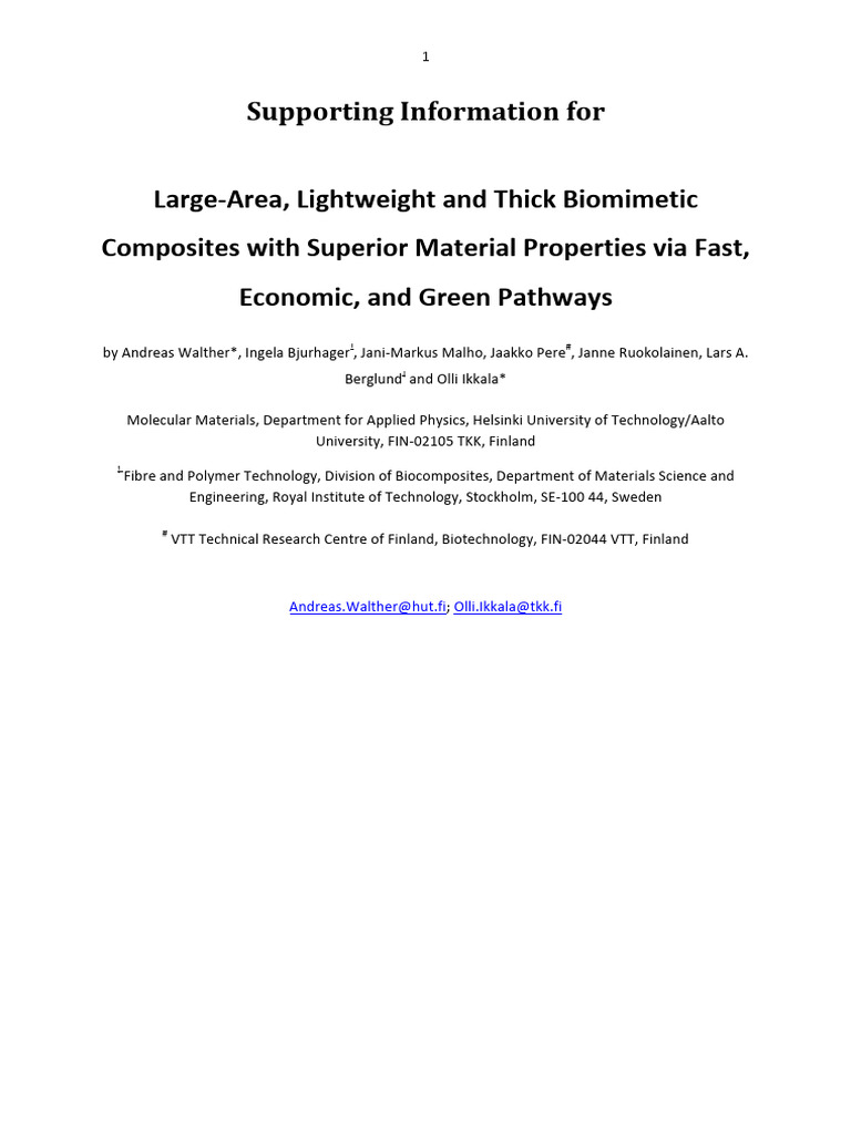 nl1003224 - Si - 001-Large-Area, Lightweight and Thick Biomimetic ...