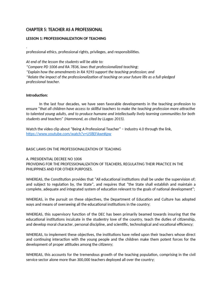 Chapter 5. Lesson 1 | PDF