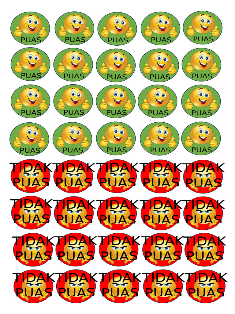 Emoji Puas Tidak PUas | PDF