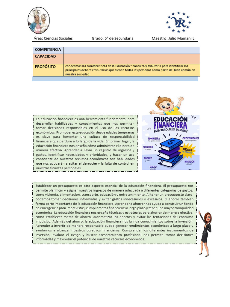 Ficha de Trabajo N 6 CCSS - 5 Ano Secundaria | PDF