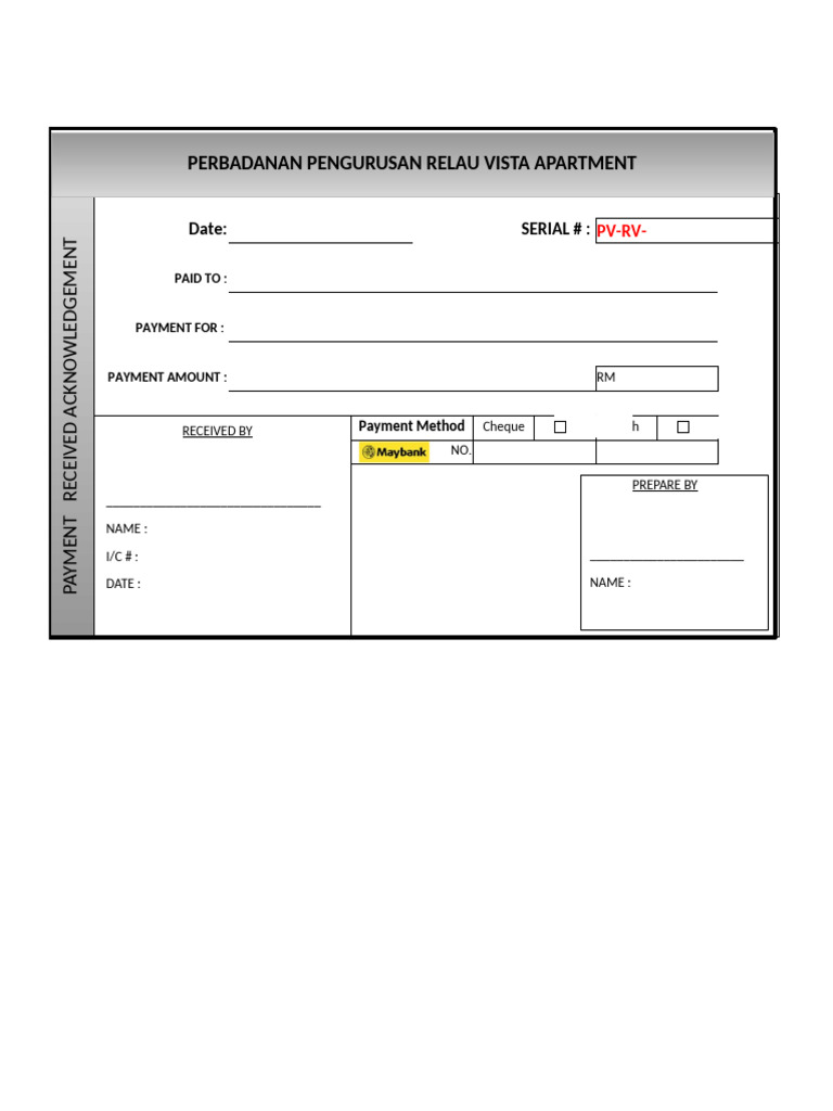 Payment Voucher Form | PDF