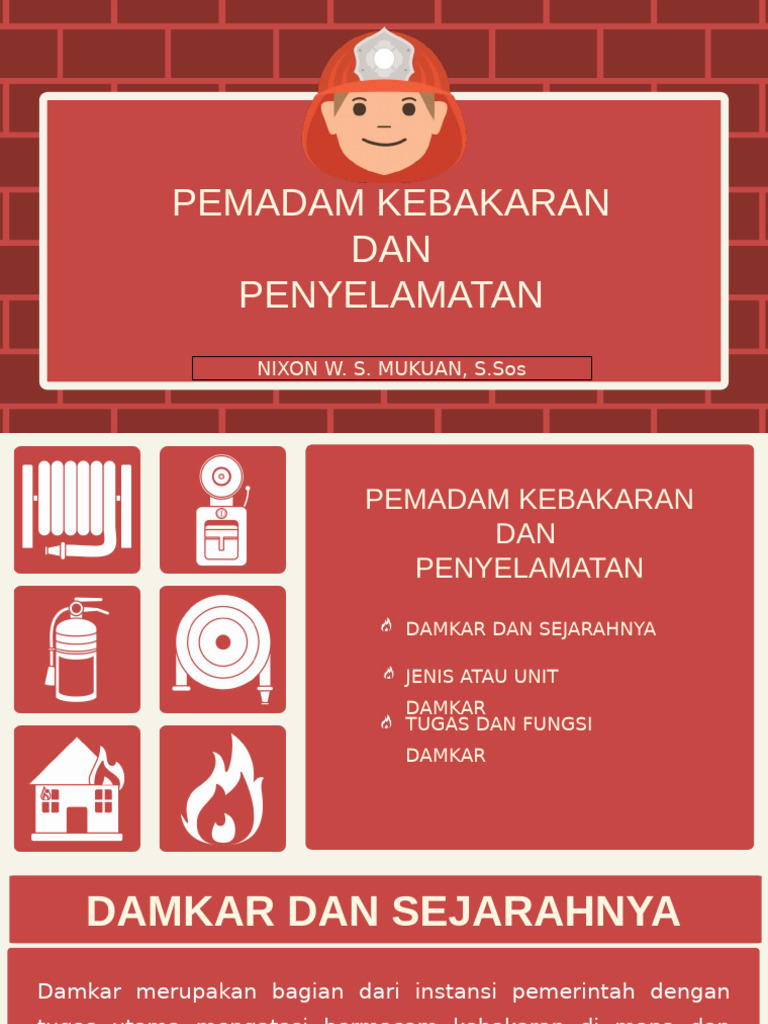 Sejarah - Tugas Dan Fungsi Damkar | PDF