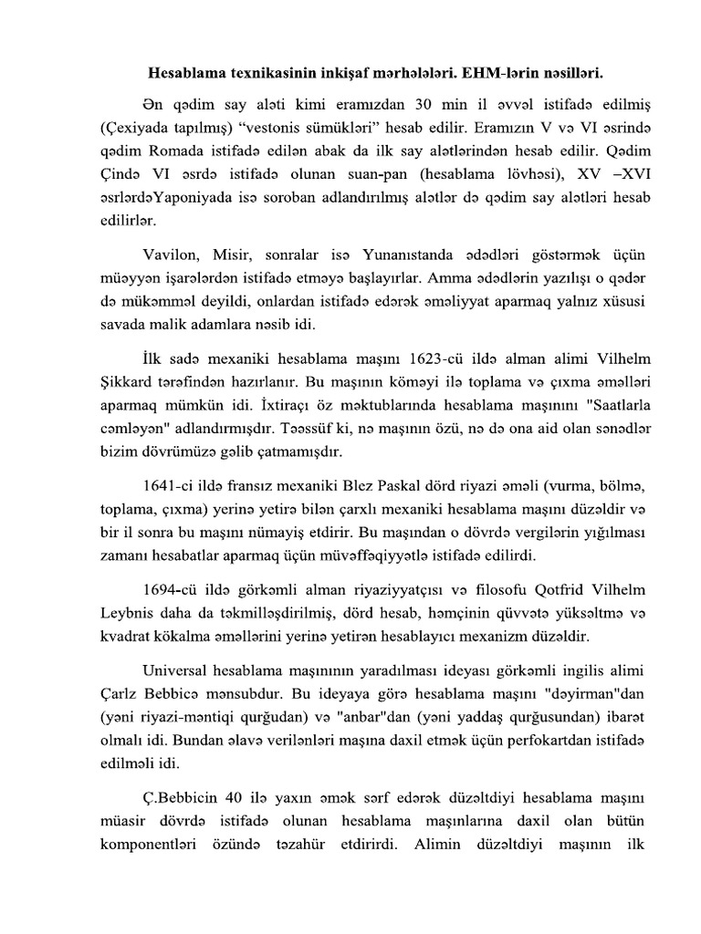 Muhazire 2 Tet | PDF