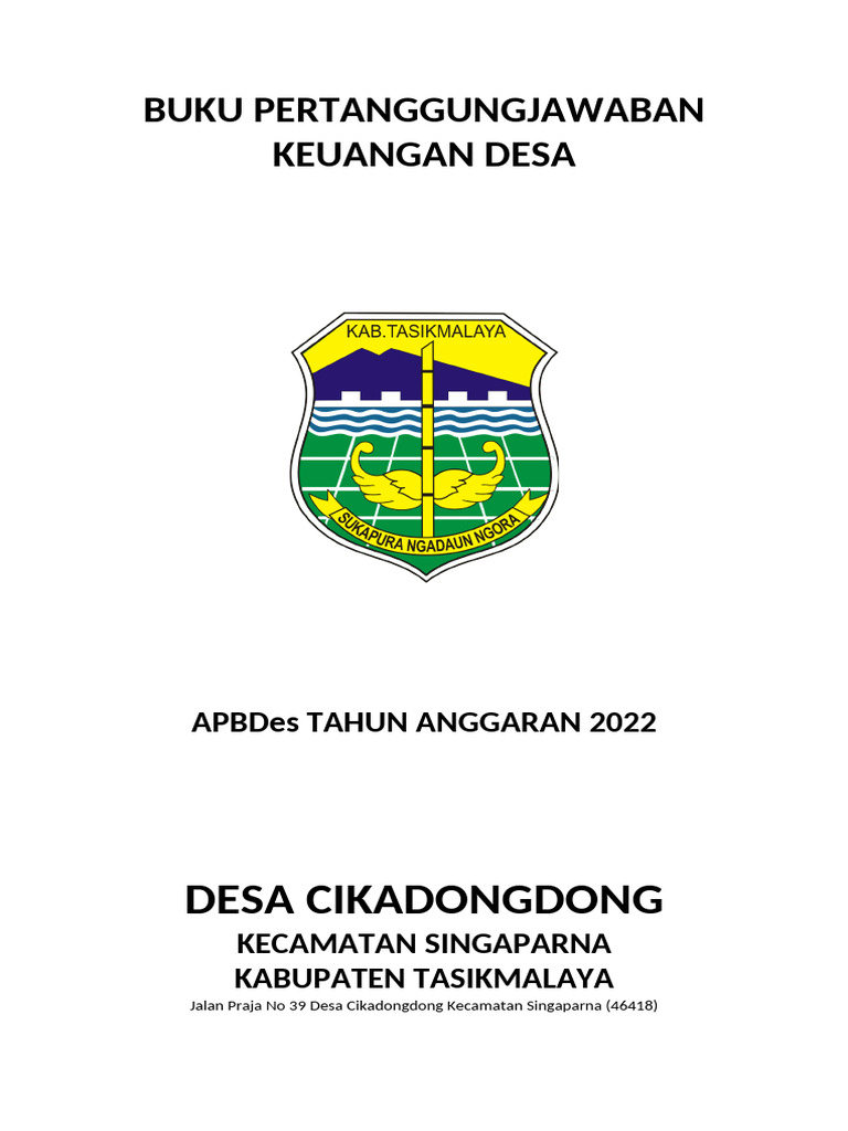 Cover Pembukuan | PDF