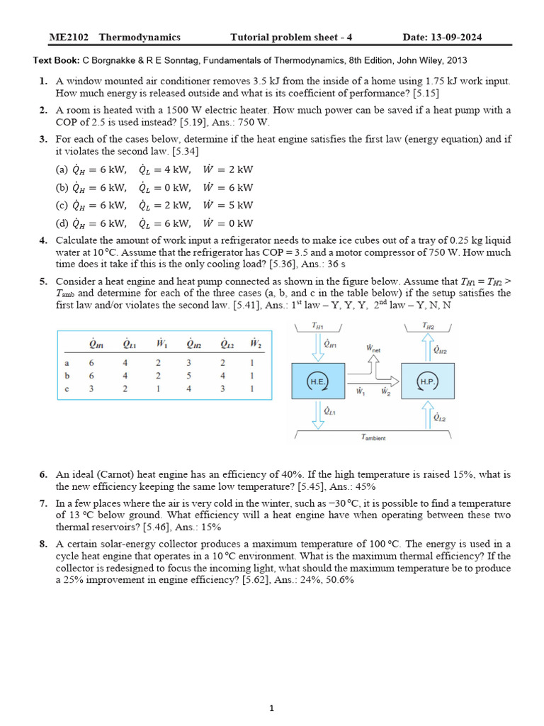 ME2102 Tutorial 4 | PDF