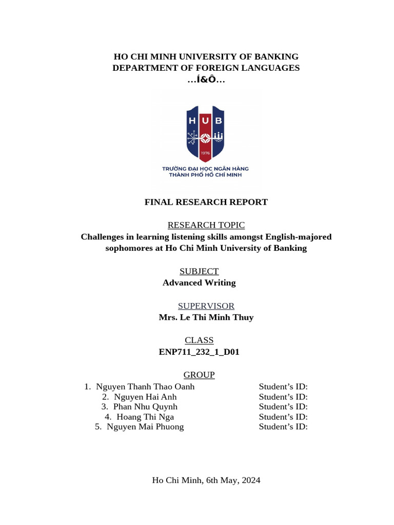 Final Report | PDF