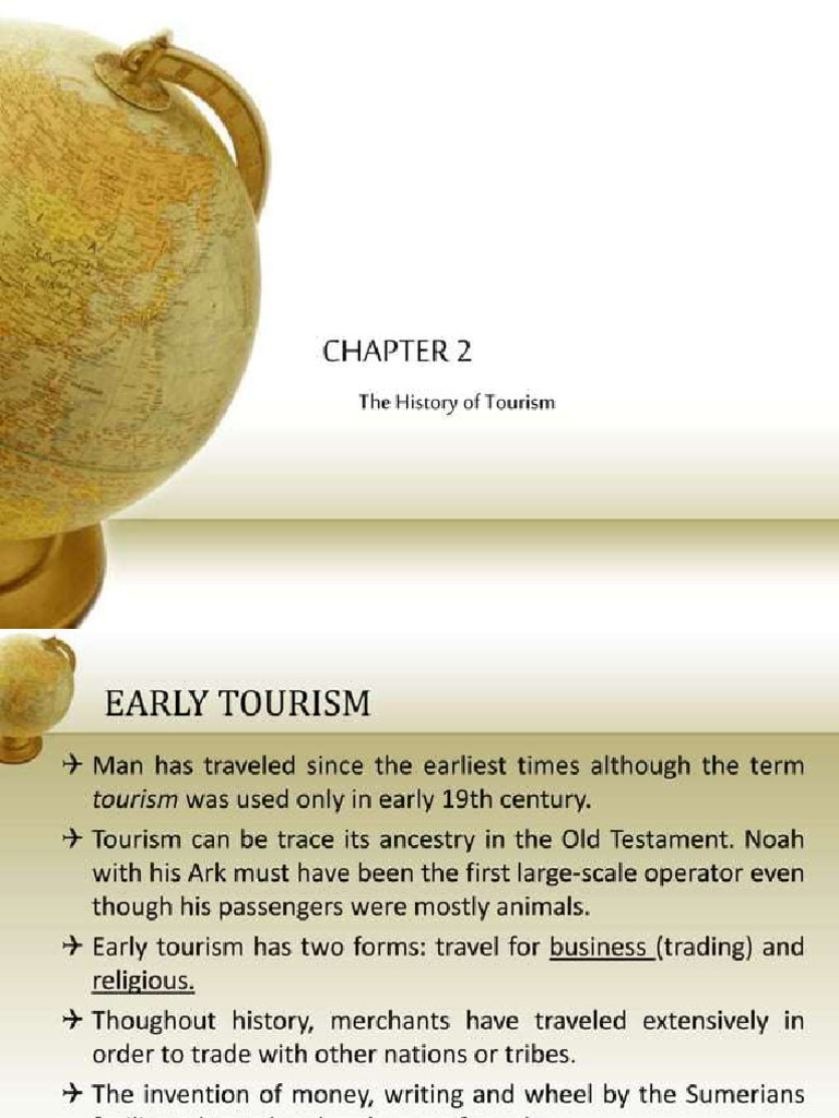 Chapter 2 History of Tourism | PDF