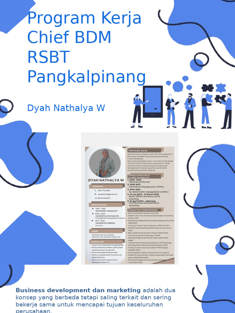 Proker Chief BDM Dyah Nathalya | PDF