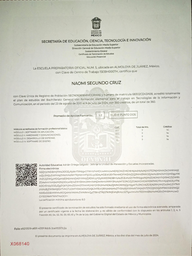 Certifica Do | PDF