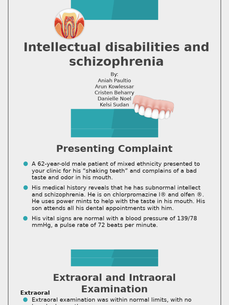 Intellectual Disabilities and Schizophrenia | PDF