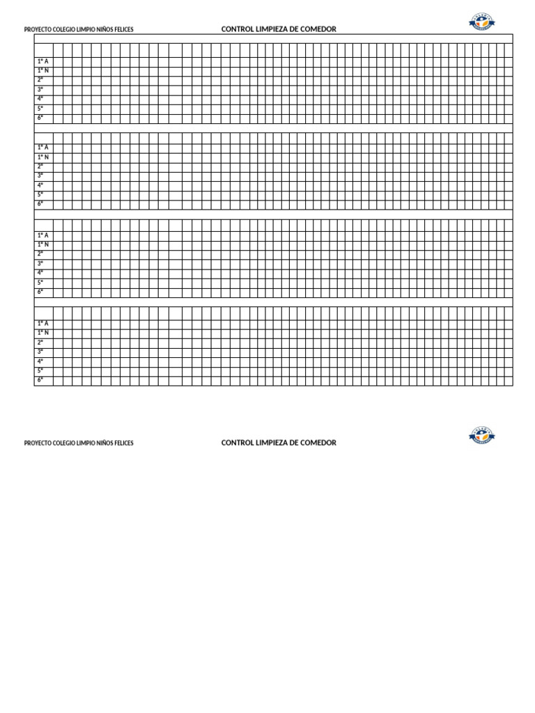 Control Aseo e Higiene | PDF