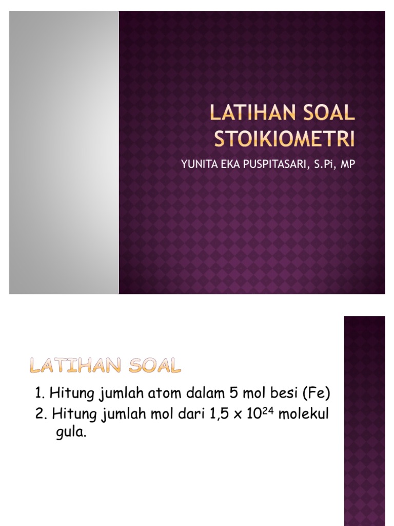 Latihan Soal Stokio | PDF