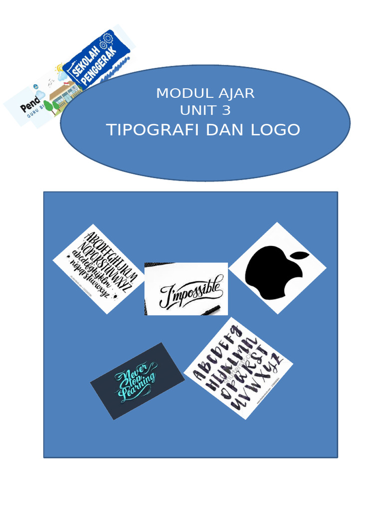 Modul Ajar Tipografi Dan Logo | PDF