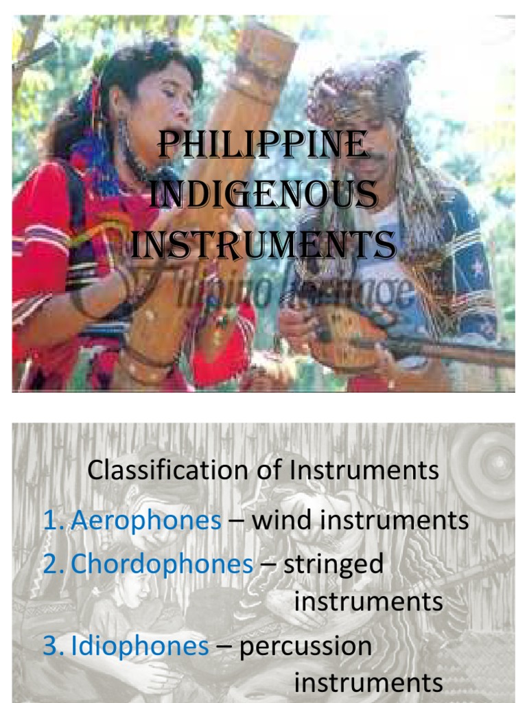 Indigenous Instruments | PDF | Musical Instruments | Music Technology