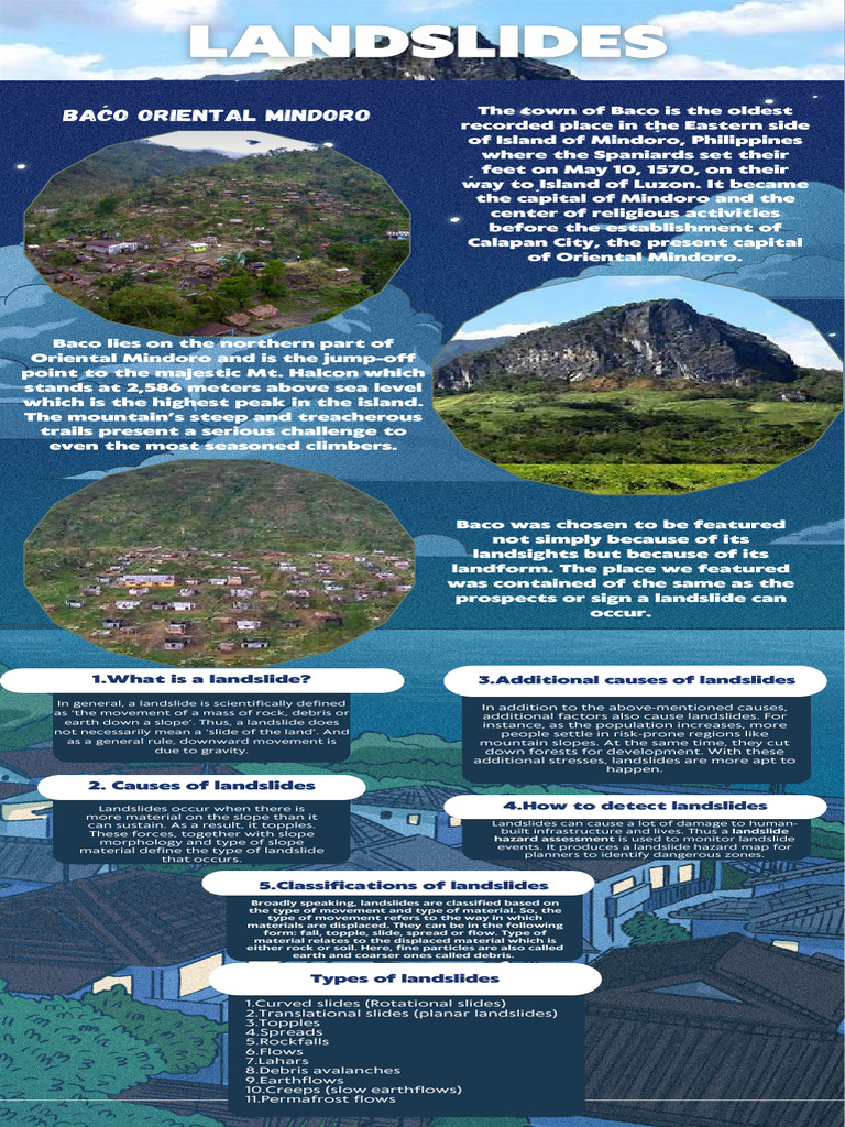 Landslide Infographics | PDF
