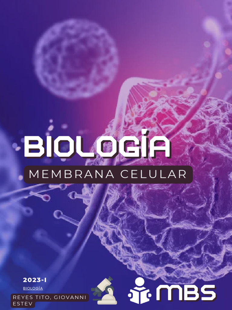 Resumen Biologia Celular - Membrana Celular 2 Mbs | PDF