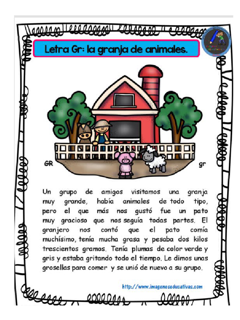 Lectura Sílaba GR | PDF