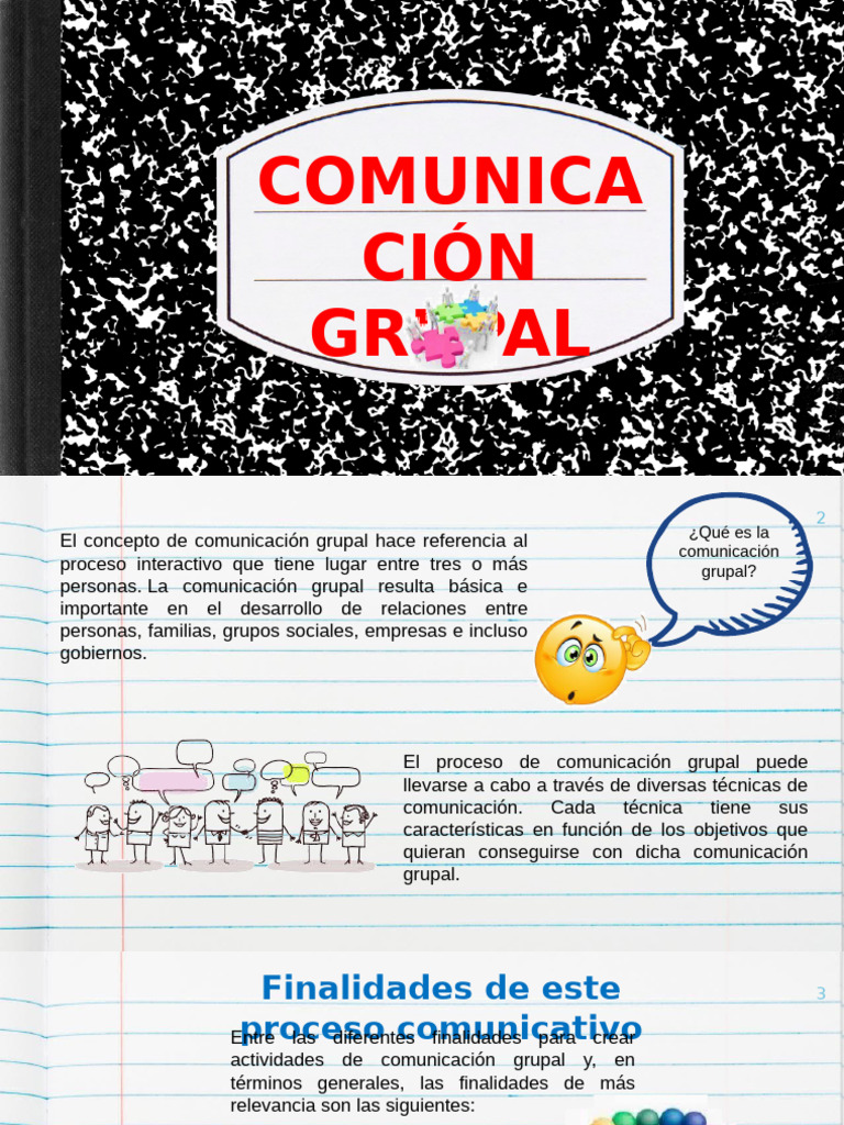 Comunicación Grupal | PDF
