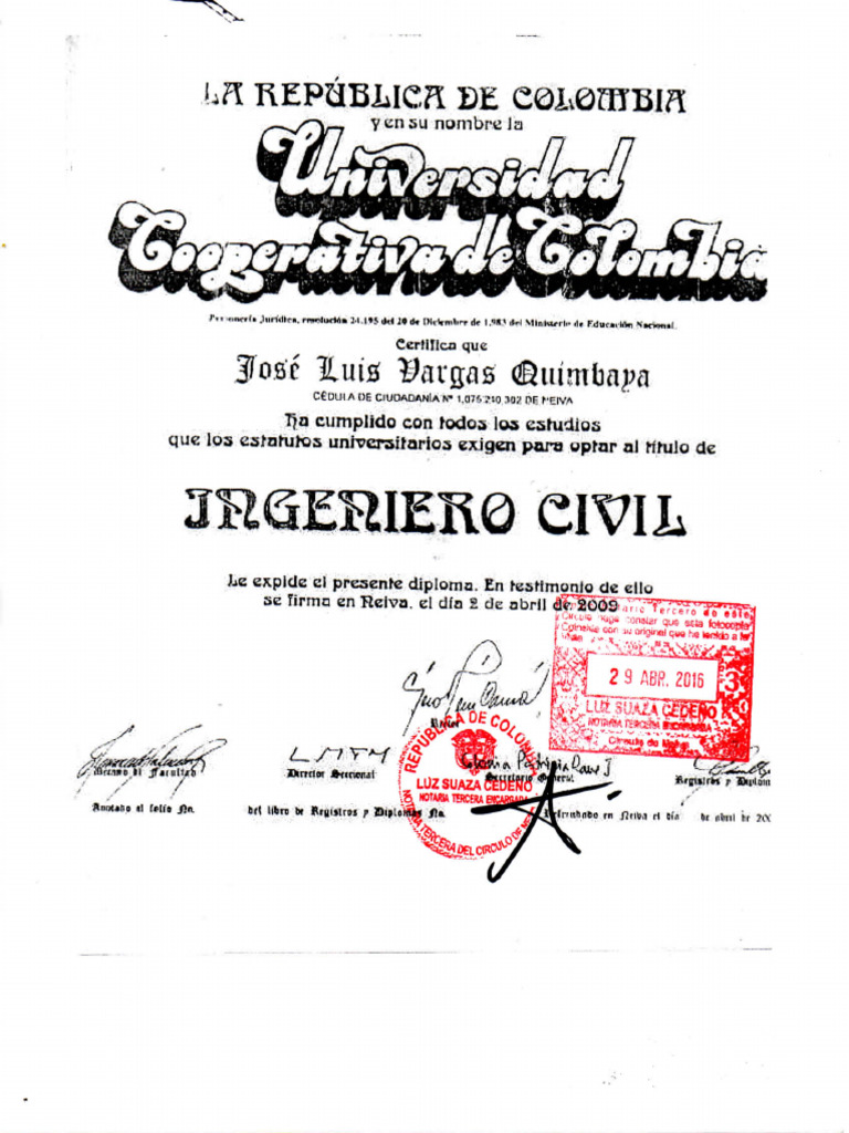 10 Diploma Jose Luis | PDF