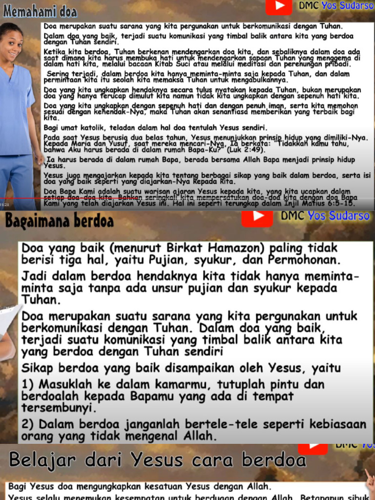 AGAMA-Yesus Sang Pendoa | PDF
